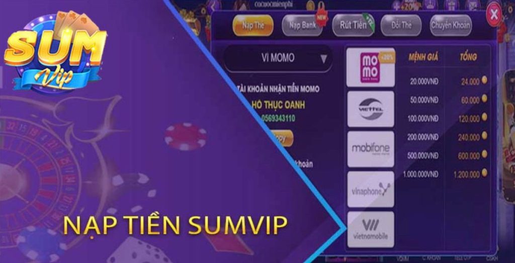 SUMVIP | GAME BÀI ĐỔI THƯỞNG UY TÍN - LINK TẢI APP SUMVIP MỚI NHẤT