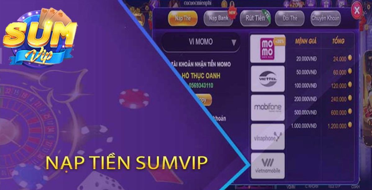 SUMVIP | GAME BÀI ĐỔI THƯỞNG UY TÍN - LINK TẢI APP SUMVIP MỚI NHẤT